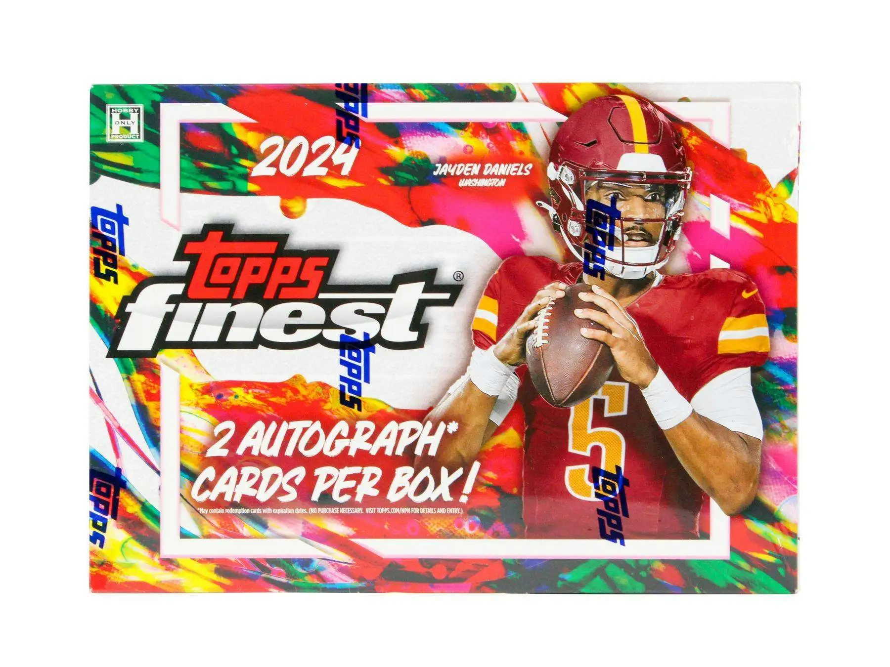 NFL Topps 2024 Finest Football Trading Card HOBBY Box 6 Packs - ToyWiz