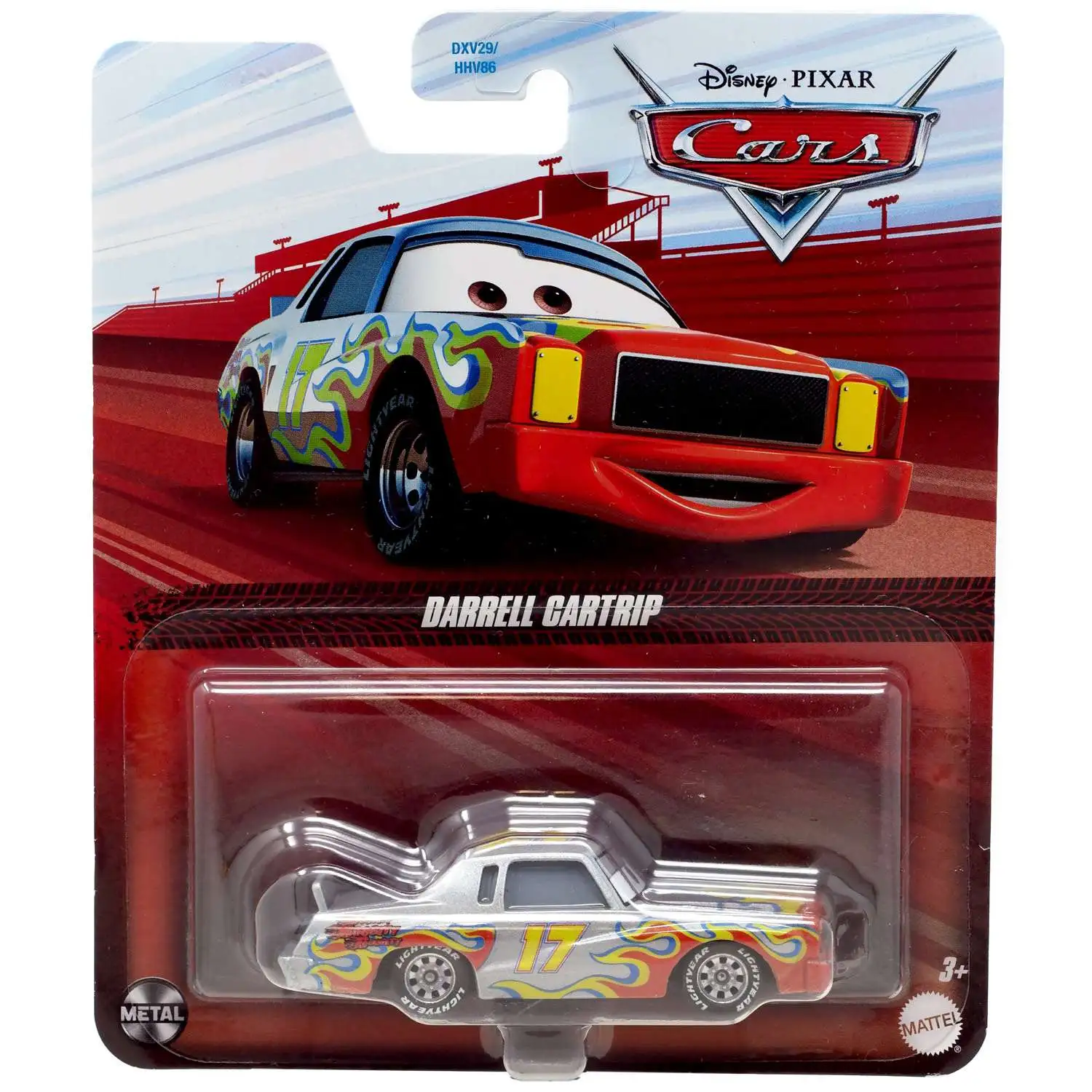 Disney Pixar Cars Metal Darrel Cartrip 155 Diecast Car Mattel Toys - ToyWiz
