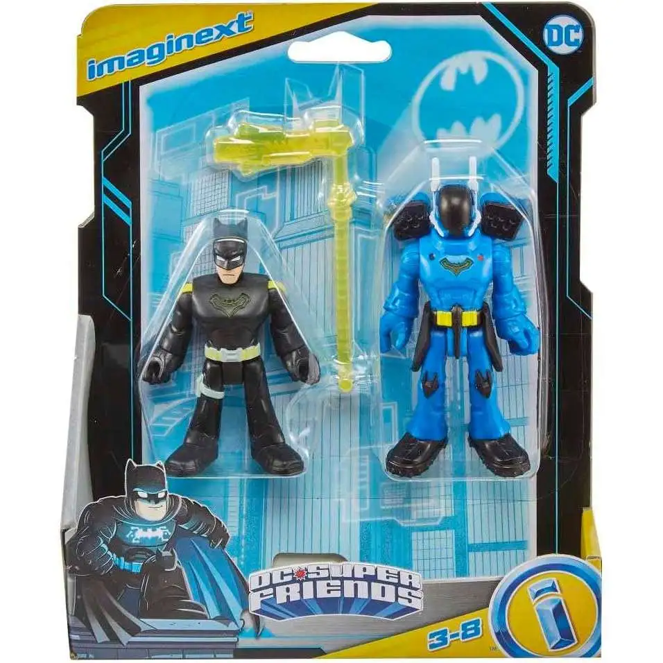 Fisher Price DC Super Friends Imaginext Batman Rookie Figure Set - ToyWiz