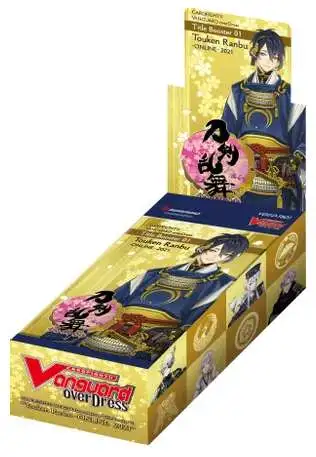 Cardfight Vanguard Trading Card Game overDress Touken Ranbu Title Booster 01 Box Booster Box ...