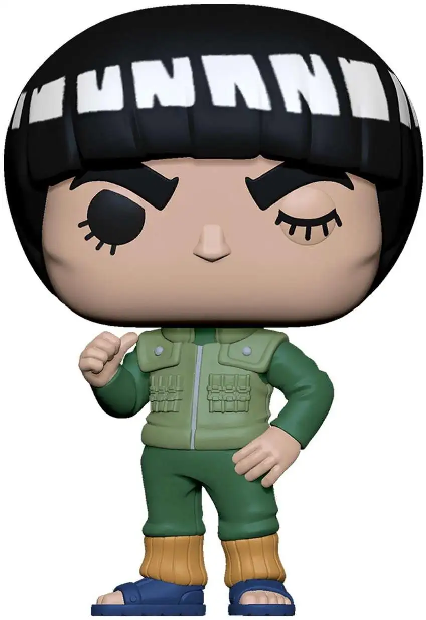Funko Naruto POP Animation Might Guy Exclusive Vinyl Figure 1414 Winking - ToyWiz
