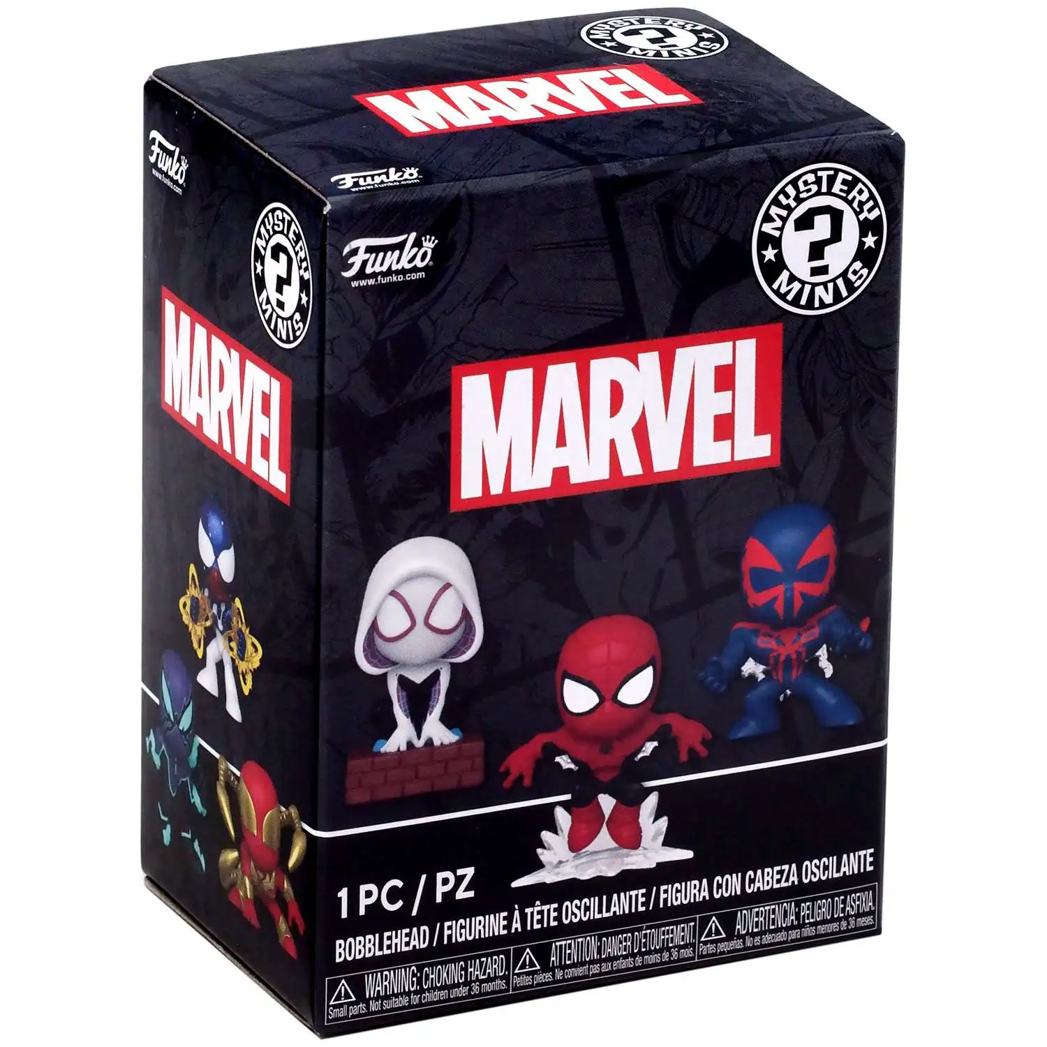 Funko Marvel Spider-Man Mystery Minis Spider-Man Mystery Pack 1 RANDOM ...