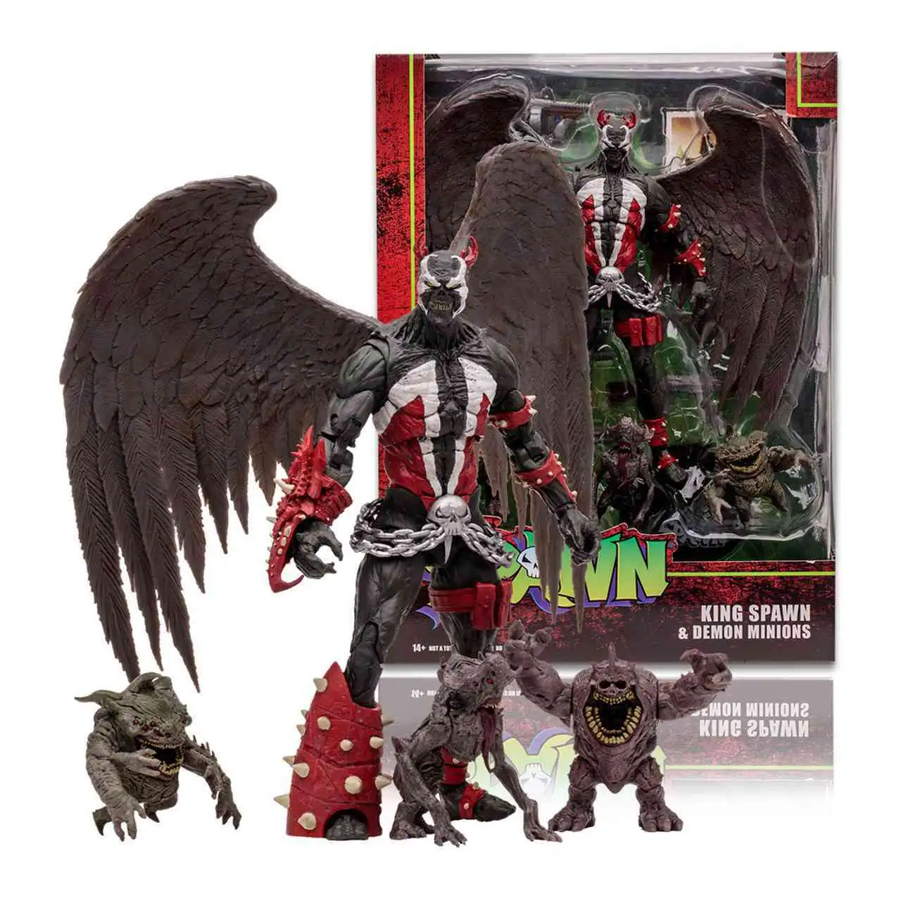 McFarlane Toys Spawn King Spawn Demon Minions 7 MEGA Action Figure - ToyWiz
