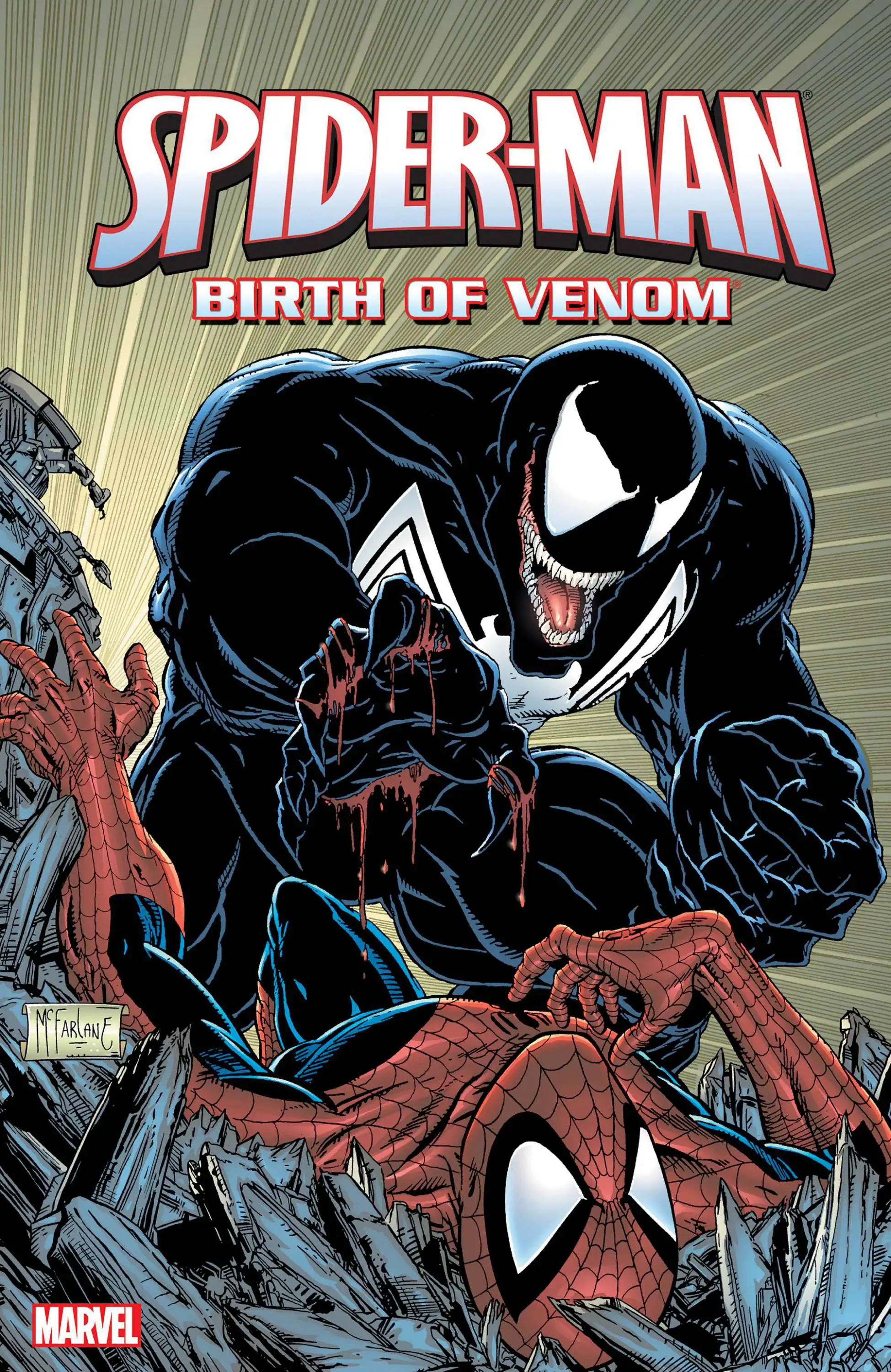 Marvel Spider-Man Birth of Venom Trade Paperback Comic Book Marvel ...