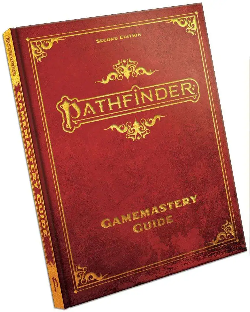 Pathfinder Second Edition Gamemastery Guide Hardcover Roleplaying Book Special Edition Paizo ...