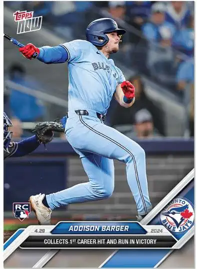 MLB Toronto Blue Jays 2024 NOW Baseball Single Card Addison Barger 134 ...