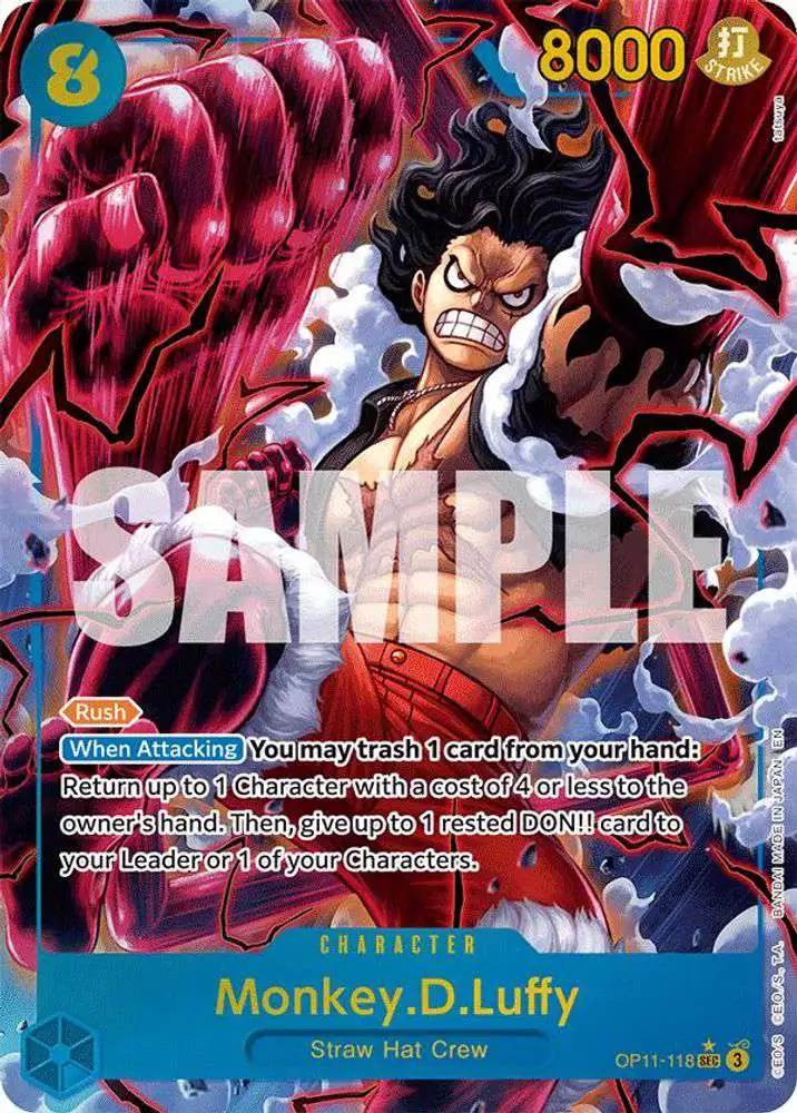 One Piece Trading Card Game A Fist of Divine Speed Single Card Secret ...
