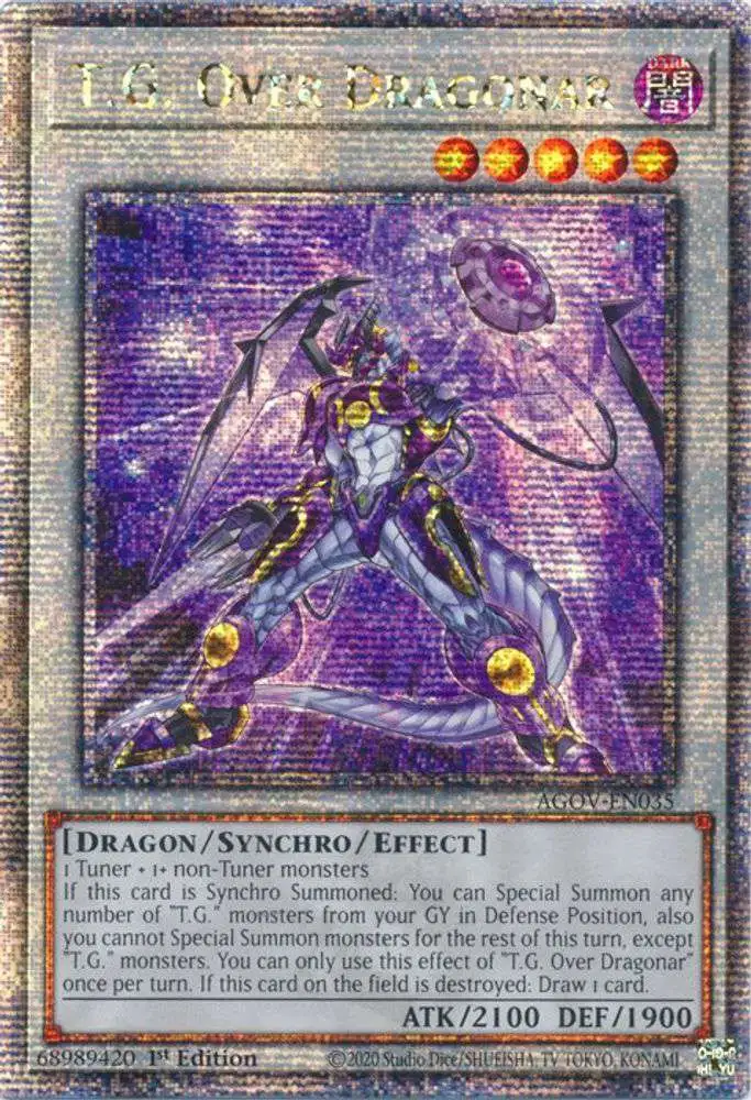 YuGiOh Trading Card Game Age of Overlord Single Card Quarter Century ...