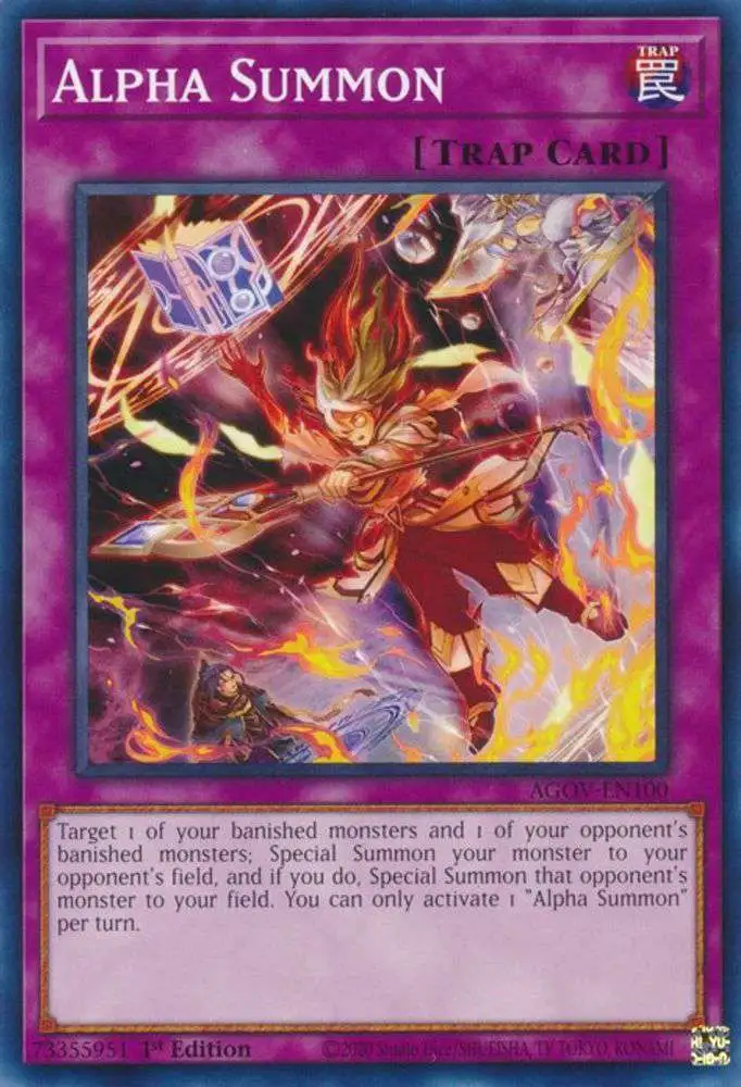 YuGiOh Trading Card Game Age of Overlord Single Card Common Alpha ...