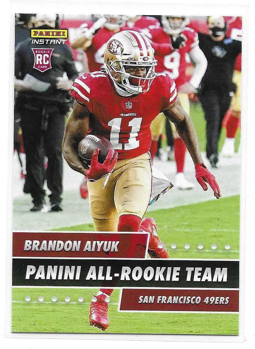 NFL 2020 Panini Instant All-Rookie Team Single Card 1 of 648 Brandon ...