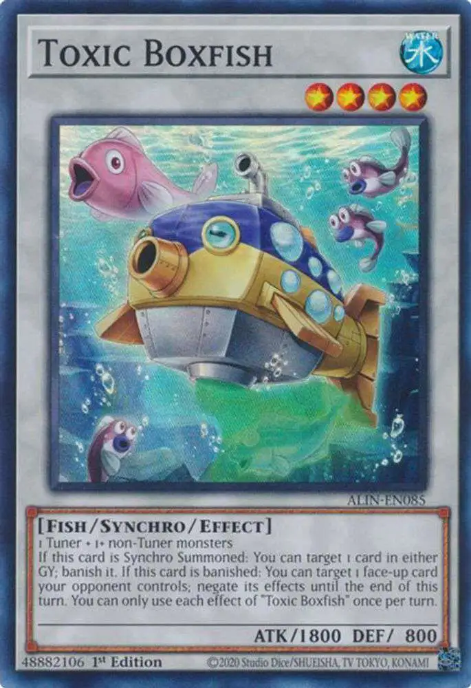 YuGiOh Trading Card Game Alliance Insight Single Card Super Rare Toxic ...