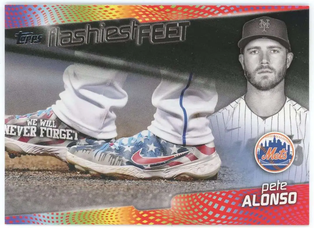 MLB 2023 Topps Single Card 90299 Pete Alonso FF-13 Flashiest Feet - ToyWiz