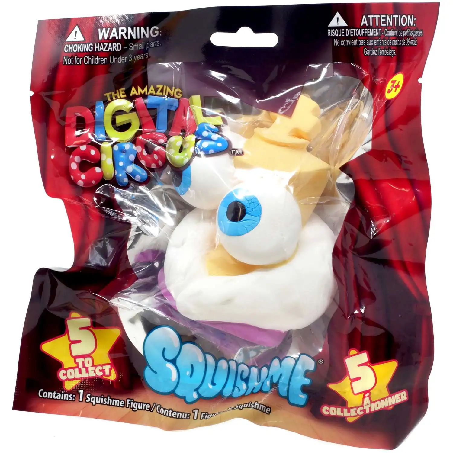 The Amazing Digital Circus Squishme Squishies Kinger Squeeze Toy Just ...