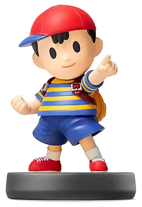 Nintendo Japanese Amiibo Ness Mini Figure Japanese - ToyWiz