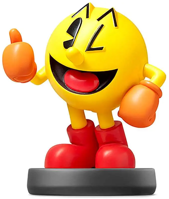 Nintendo Japanese Amiibo Pac-Man Mini Figure Japanese - ToyWiz