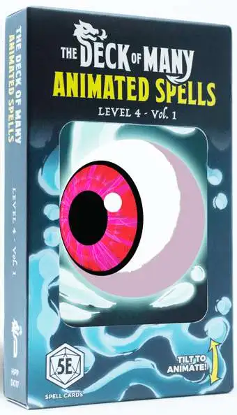 The Deck of Many Animated Spells Level 4 Spellbook Cards Vol.1 Hit ...