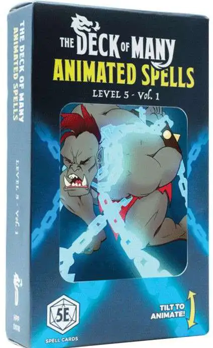 The Deck of Many Animated Spells Level 5 Spellbook Cards Vol.1 Hit ...
