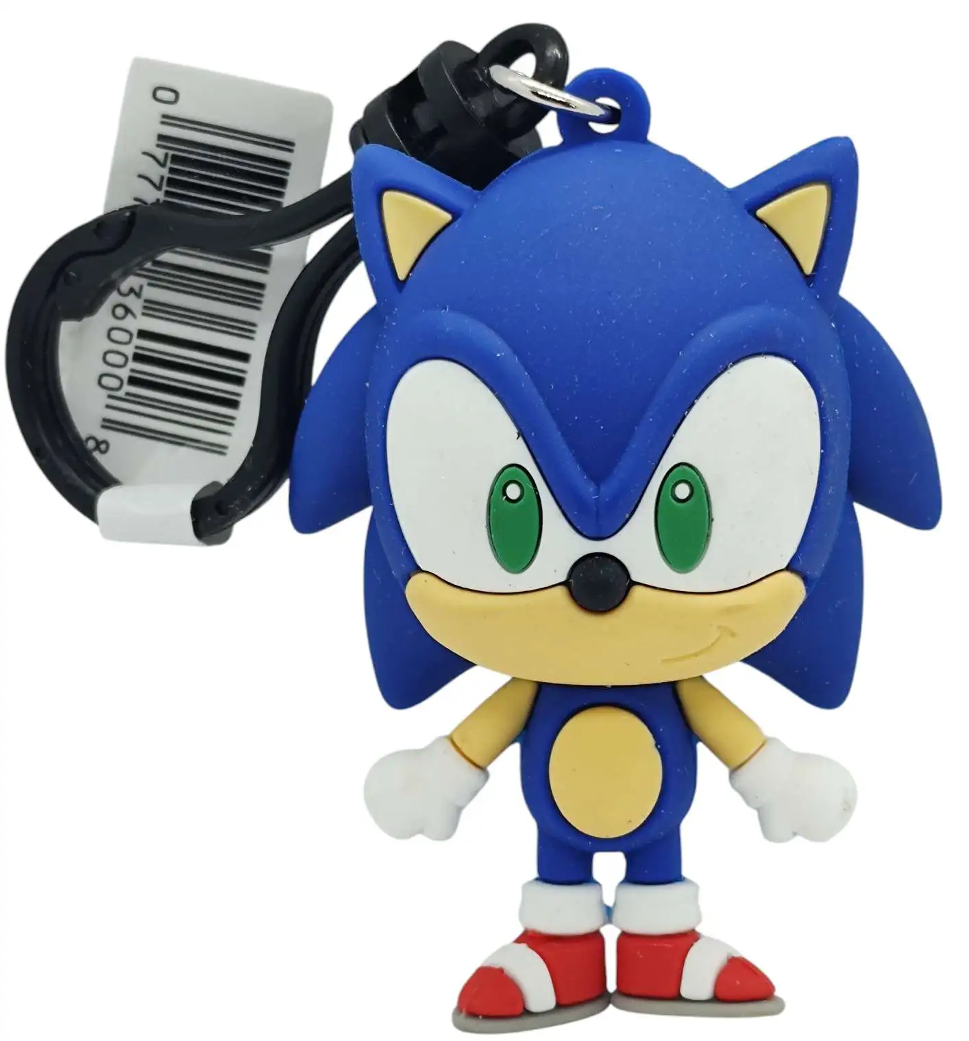 Sonic The Hedgehog 3D Figural Keyring Series 1 Sonic Bag Clip Loose ...
