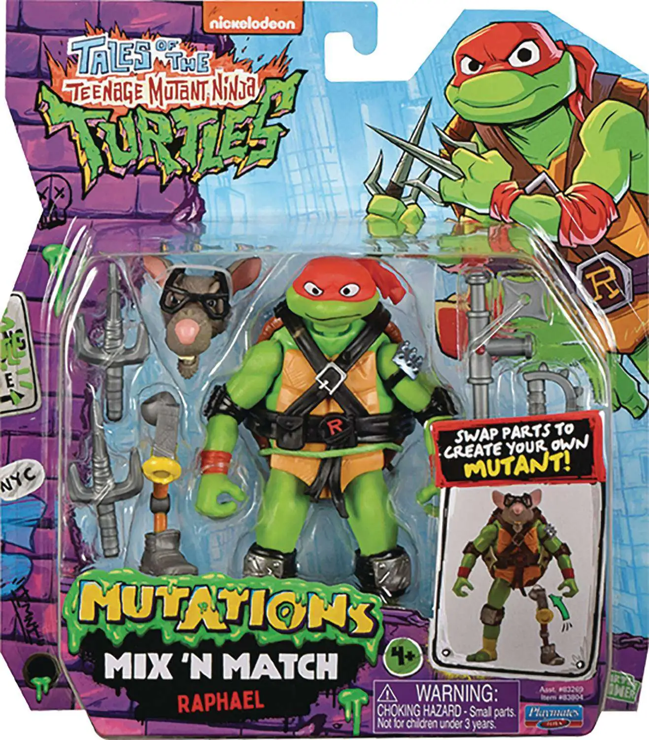 Teenage Mutant Ninja Turtles Tales of the TMNT Mutations Mix N Match ...