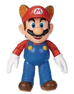 World of Nintendo Super Mario Wave 39 Raccon Mario 4 Action Figure ...