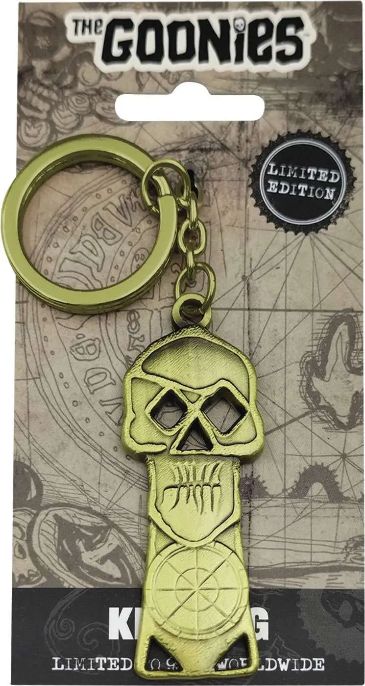 Goonies Copper Bones Metal Collectible Keyring Fanattik Collectibles ...