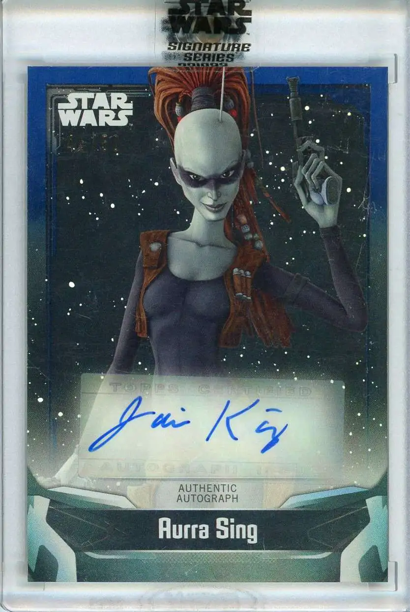 Star Wars 2021 Signature Series Jaime King as Aurra Sing 4550 ...