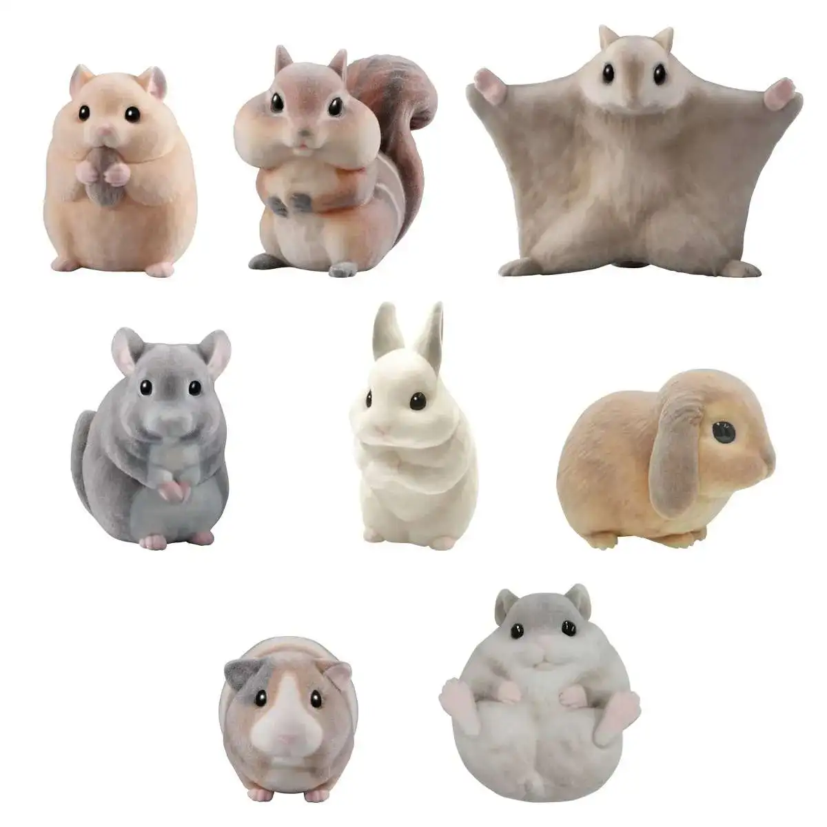 Tenori Friends Shokugan Flocked Tenori Friends 2 Box of 12 Figures ...