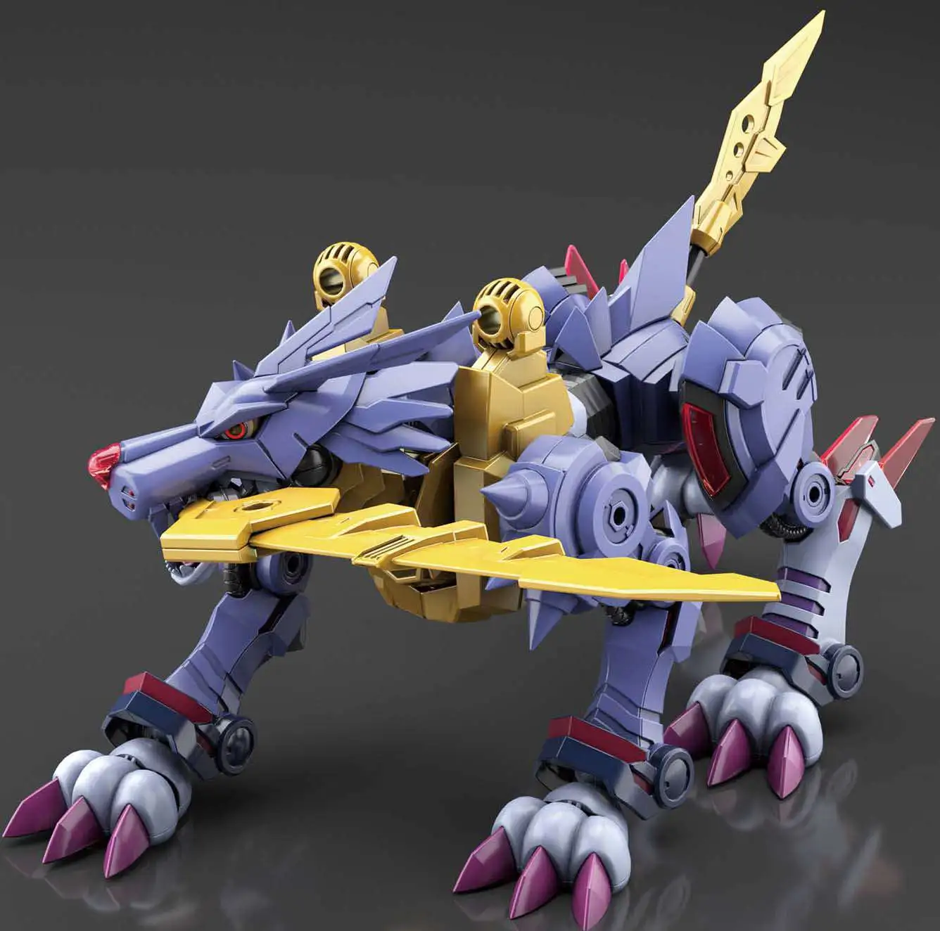 Digimon Figure-Rise Standard MetalGarurumon 6.7 Action Figure Amplified ...
