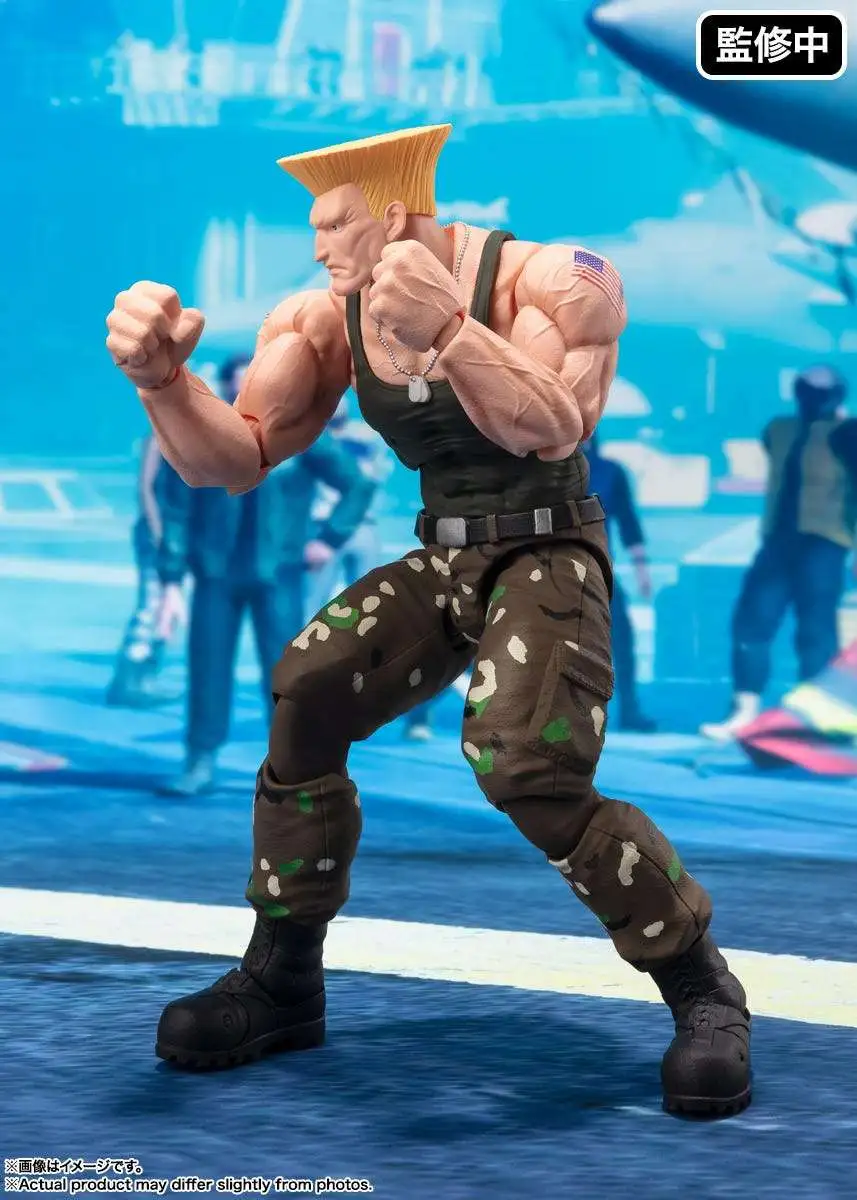 Street Fighter Tamashi Nations S.H.Figuarts Guile Action Figure Outfit ...