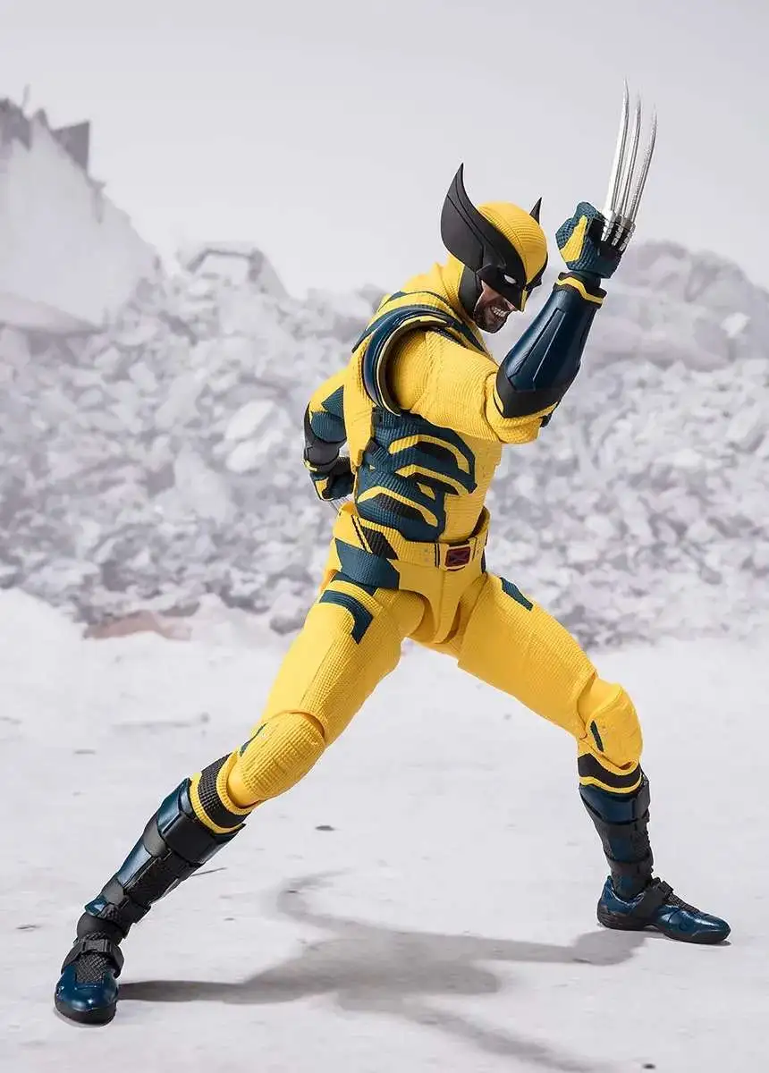 Tamashii Nations Marvel Deadpool Wolverine S.H.Figuarts Wolverine 6.1 ...