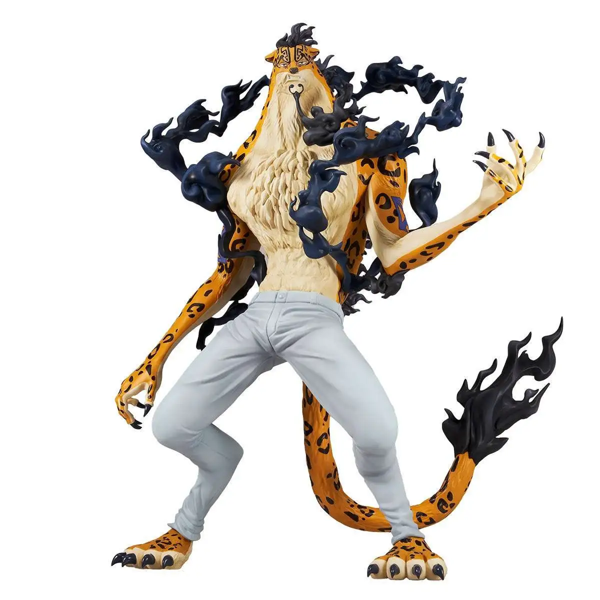 One Piece Ichibansho Rob Lucci 8.7 Collectible Figure Egghead Bandai ...