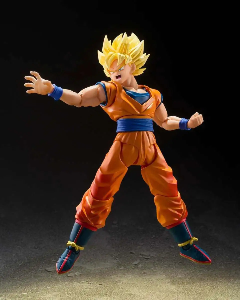 Tamashii Nations Dragon Ball Z S.H.Figuarts Super Saiyan Son Goku 5.7 ...