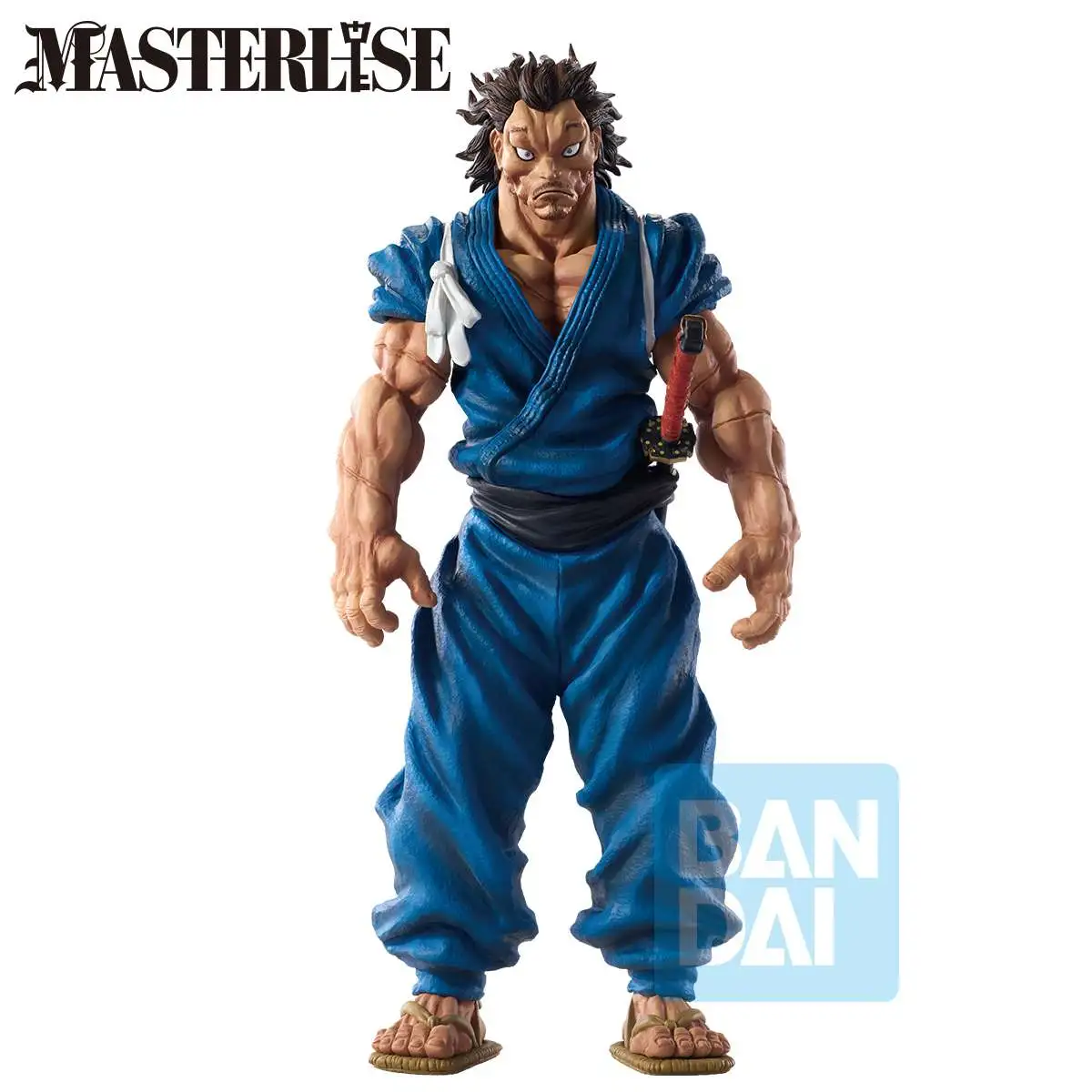 Baki Masterlise Ichibansho Musashi Miyamoto 10.3 Collectible Figure ...