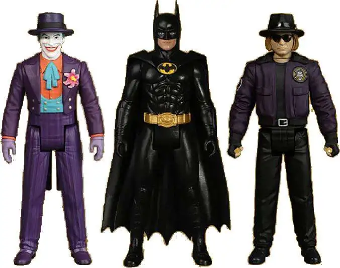 DC 5 Points Batman, Joker Goon 3.75 Set of 3 Action Figures Batman 1989 ...