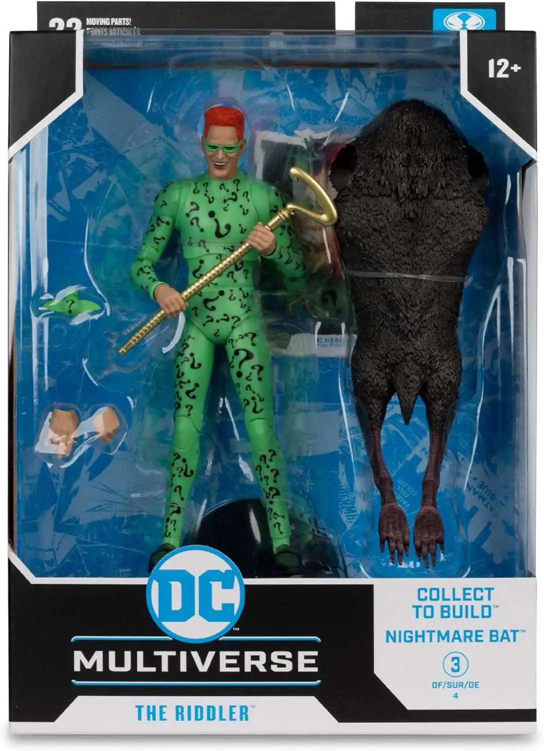 McFarlane Toys DC Multiverse Build Nightmare Bat Series The Riddler 7 ...