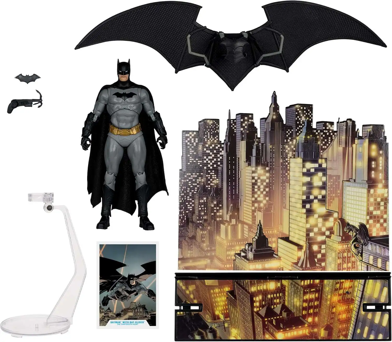 McFarlane Toys DC Direct Gold Label Collection Batman with Bat Glider ...
