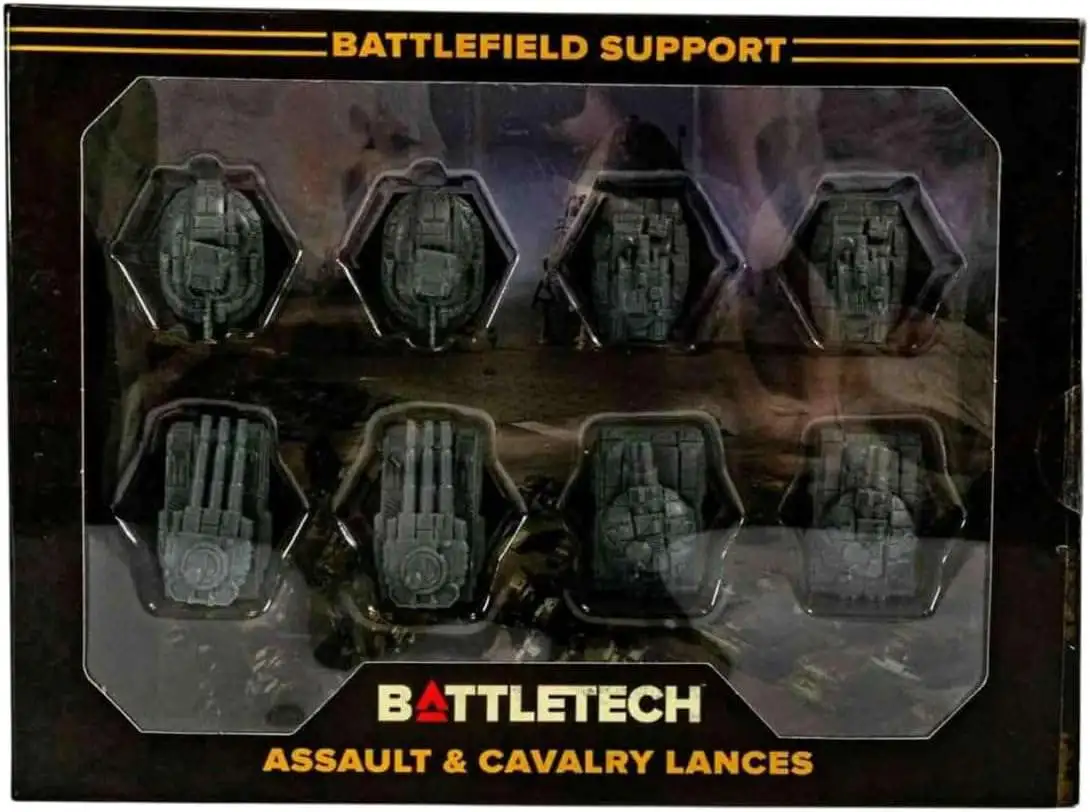 BattleTech Battlefield Support - Assault Cavalry Lances Miniatures Pack ...