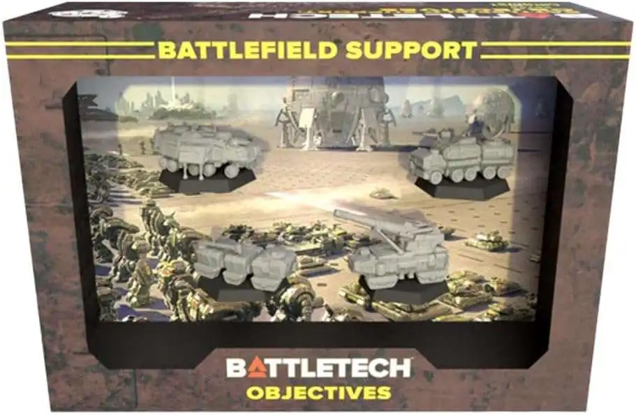 BattleTech Battlefield Support - Objectives Miniatures Pack Catalyst ...