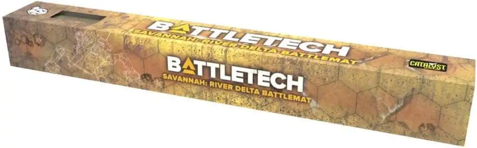 BattleTech Savannah River Delta Battle Mat Catalyst Game Labs - ToyWiz