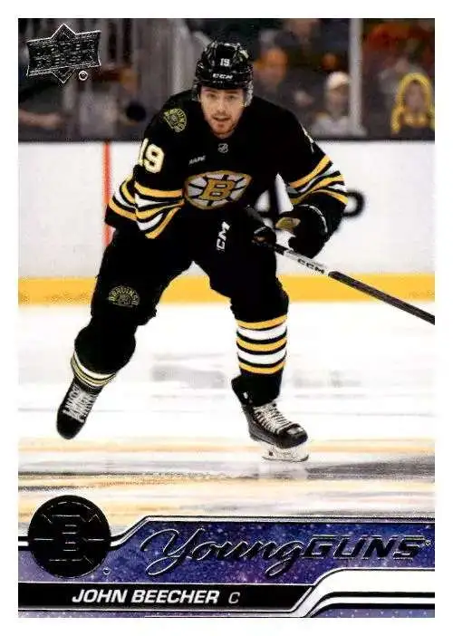 NHL 2023-24 Series 1 Single Card Young Guns John Beecher 472 Rookie - ToyWiz