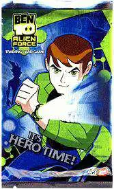 Ben 10 Trading Card Game Its Hero Time Booster Pack Bandai America - ToyWiz