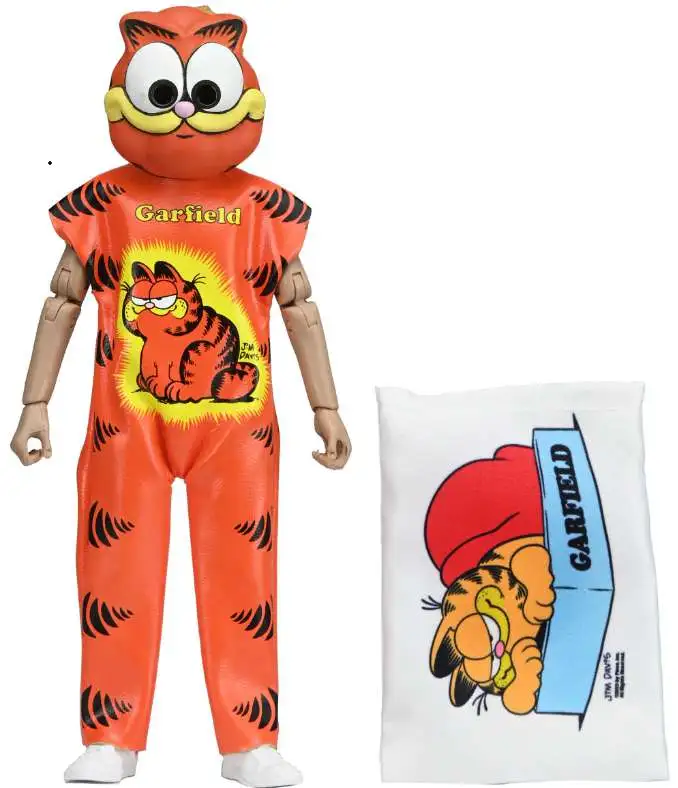NECA Ben Cooper Costume Kids Series 8 Garfield 6 Clothed Action Figure ...
