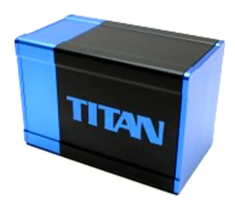 Box Gods Titan Blue Deck Box - ToyWiz