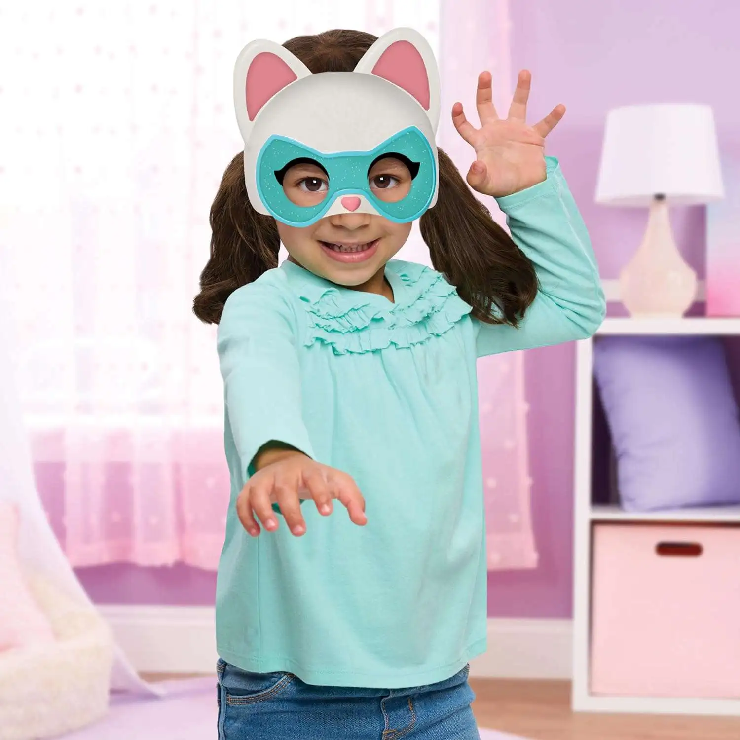 Disney Junior SuperKitties Bitsy Hero Mask Sounds Phrases Just Play ...