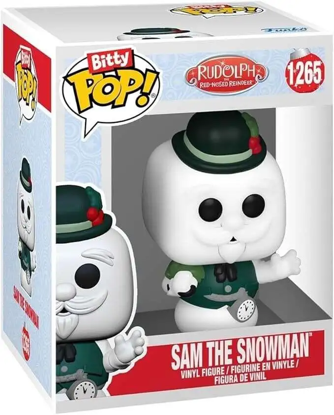 Funko Rudolph the Red-Nosed Reindeer Bitty POP Sam The Snowman 1 16 ...