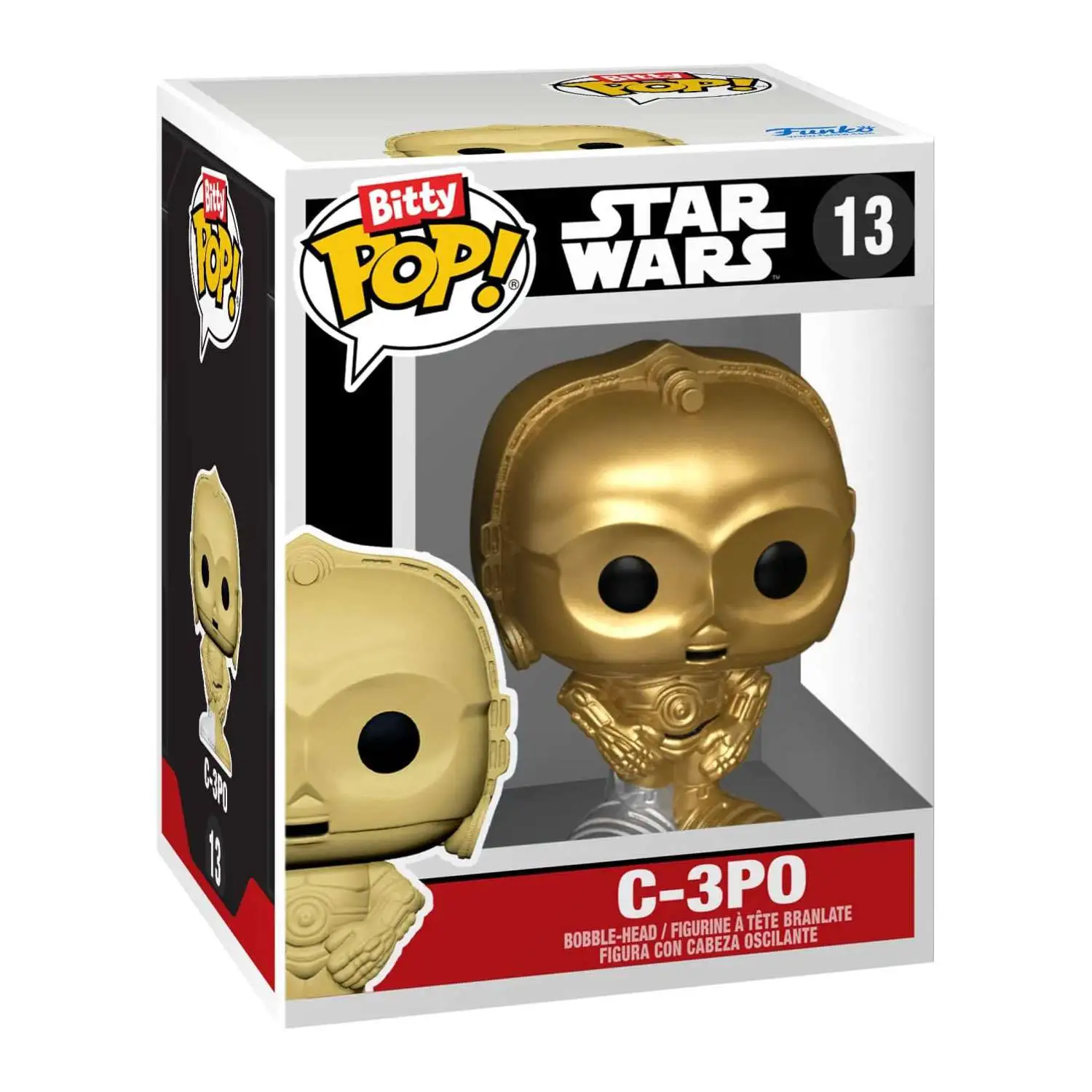Funko Star Wars Bitty POP C-3PO 1 Micro Figure 13 Loose - ToyWiz