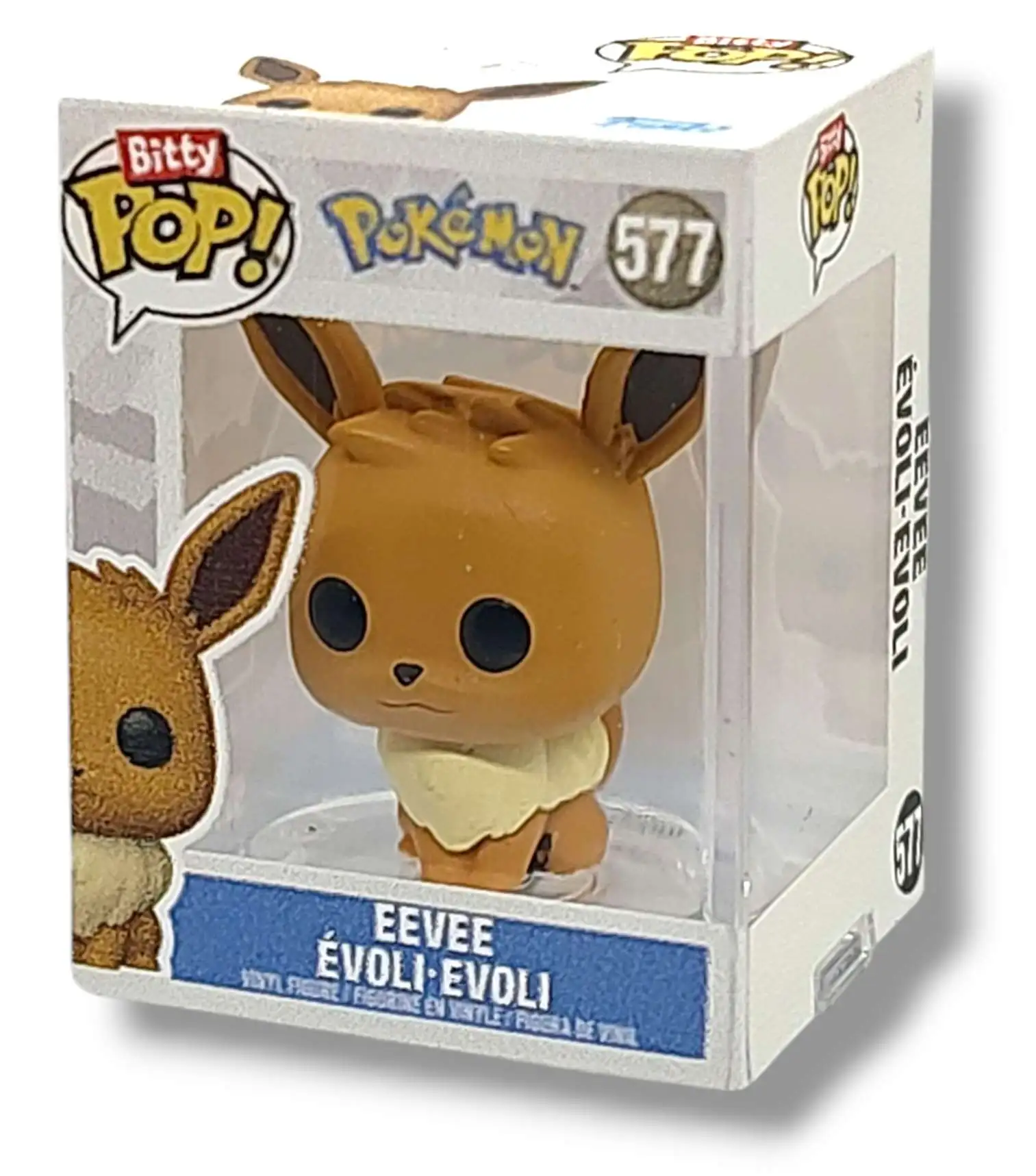Funko Pokemon Bitty POP Eevee Micro Vinyl Figure Loose - ToyWiz