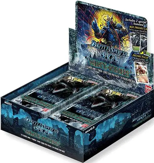 Battle Spirits Saga Trading Card Game Series 3 Aquatic Invaders Booster ...