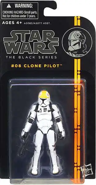 Star Wars Attack of the Clones Black Series Wave 1 Clone Pilot 3.75 ...