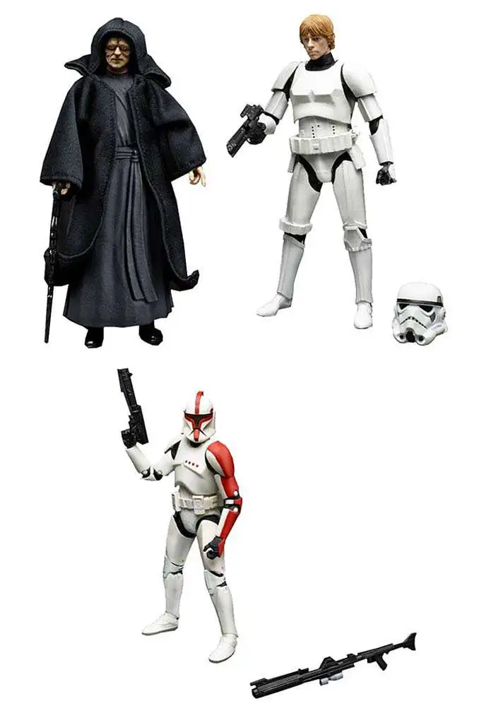 Star Wars A New Hope Black Series Wave 8 Emperor Palpatine, Clone ...